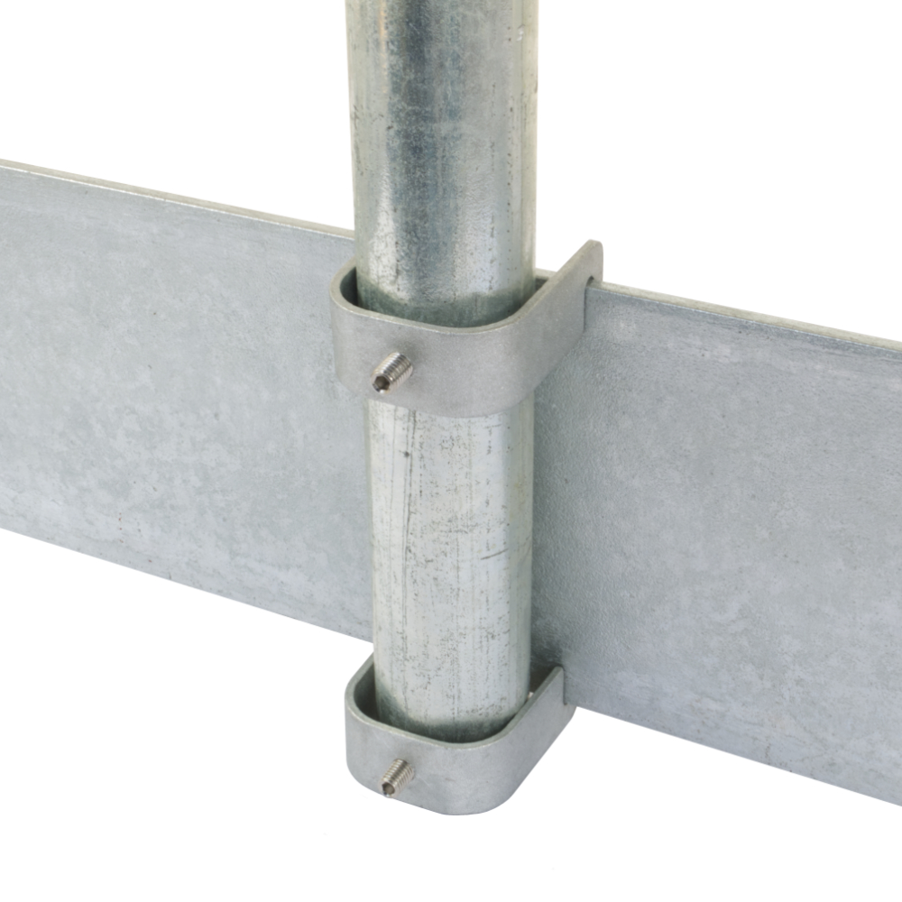 Interlamp 348 - Toe Board Saddle Fitting. - Modular Handrail Systems