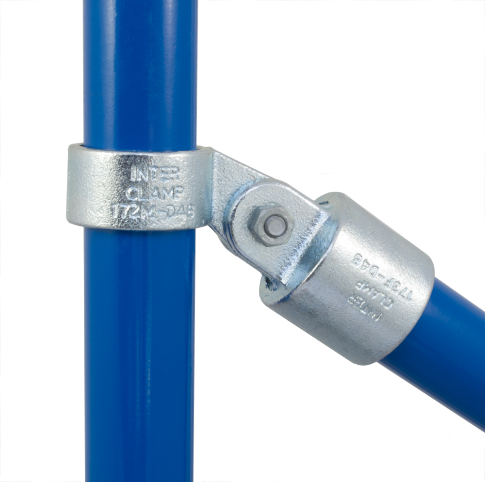 Interclamp 172 Offset Single Swivel Socket - Modular Handrail Systems