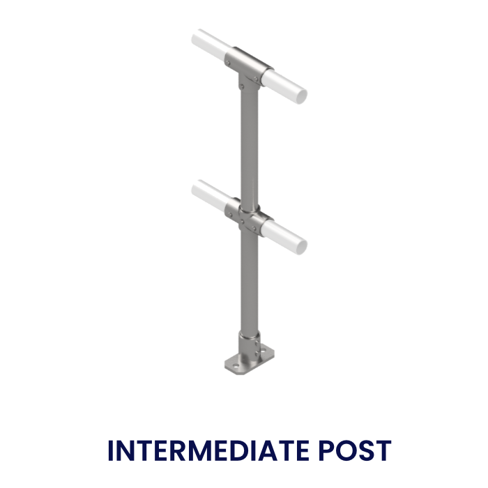 Interclamp Tube Clamp Handrail Builder - Modular Handrail Systems